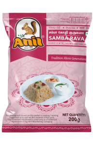 Anil Samba Rava – Fiber-Rich Broken Wheat for Healthy Meal | Anil Foods